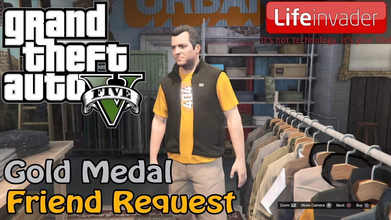Grand Theft Auto V Gameplay | Life Invader Mission | Walkthrough - YouTube