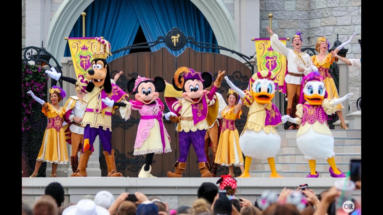 Mickey's Royal Friendship Faire - Magic Kingdom - YouTube