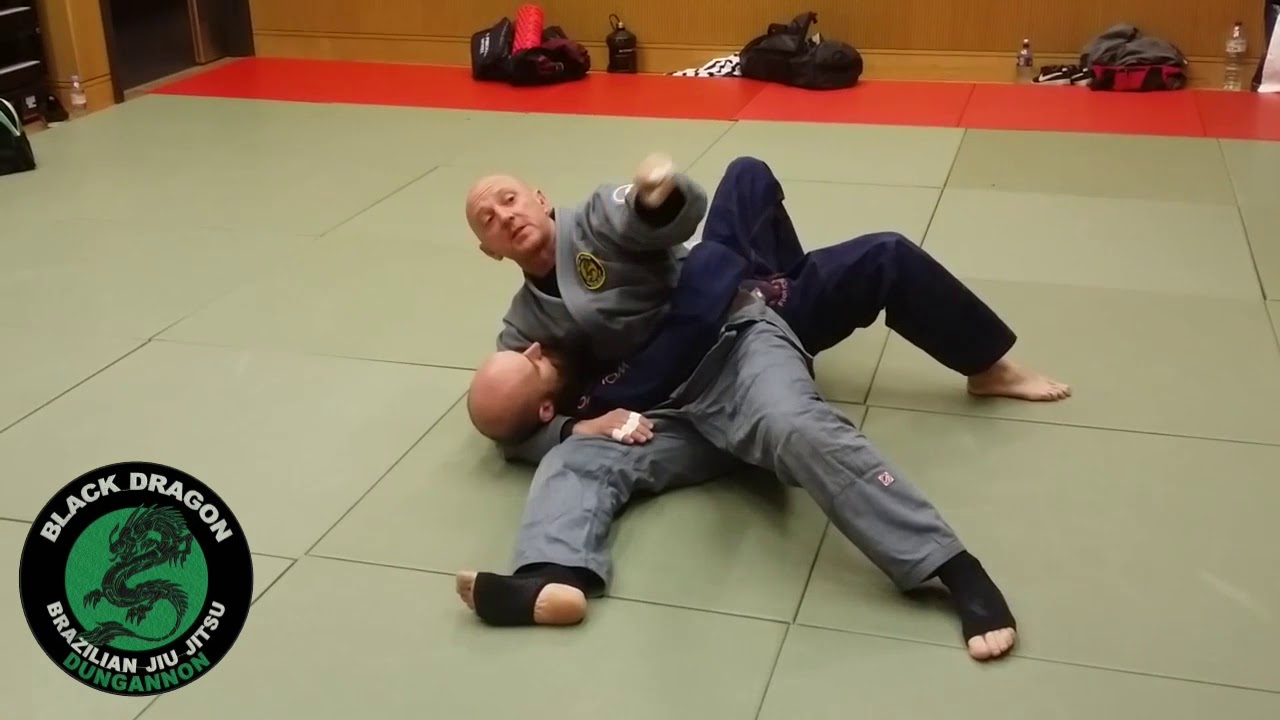 Scarf hold - hammerfist choke (week 10) - YouTube