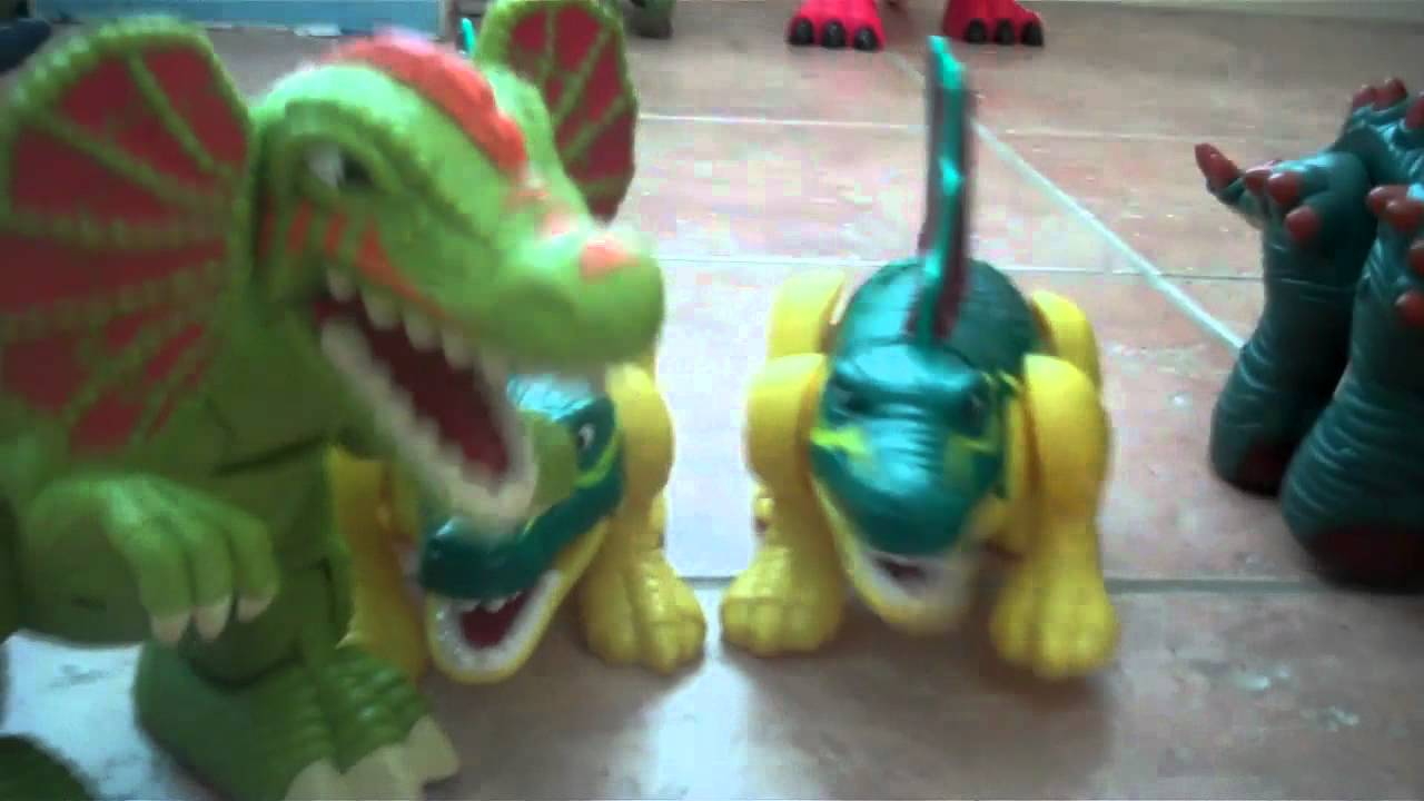 Imaginext Dino Race 2 - YouTube