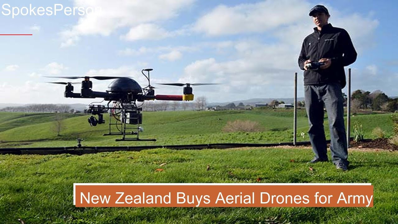 New Zealand Buys Aerial Drones for Army - YouTube