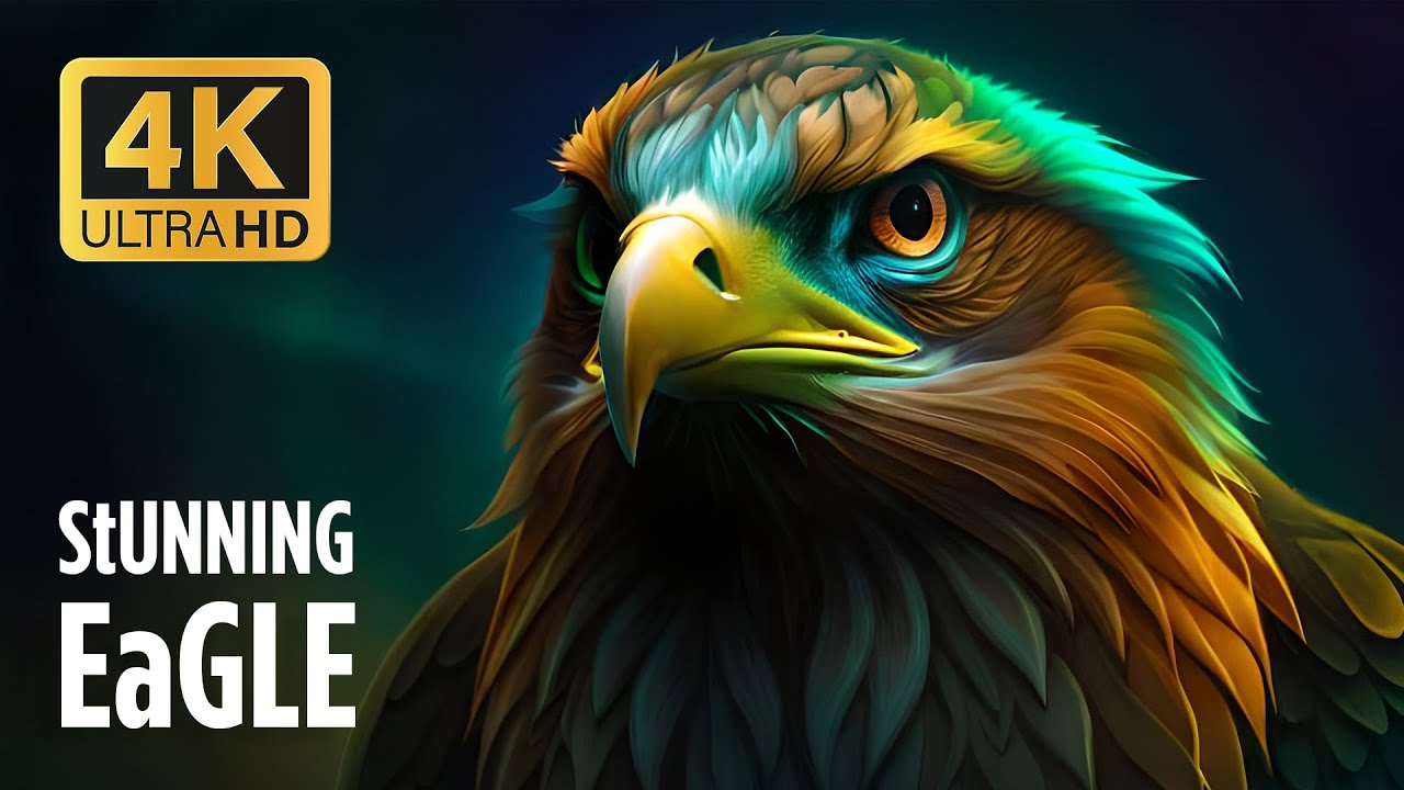 Captivating 4K Footages of Eagle Unleash the Beauty in Stunning Detail ...