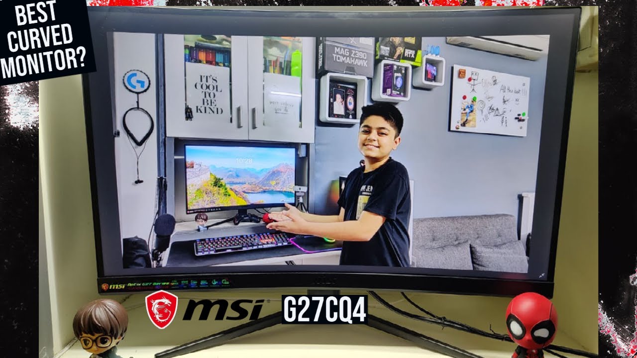 MSI Optix G27CQ4 Review | A Balanced Gaming Monitor! |Under ₹30,000 ...