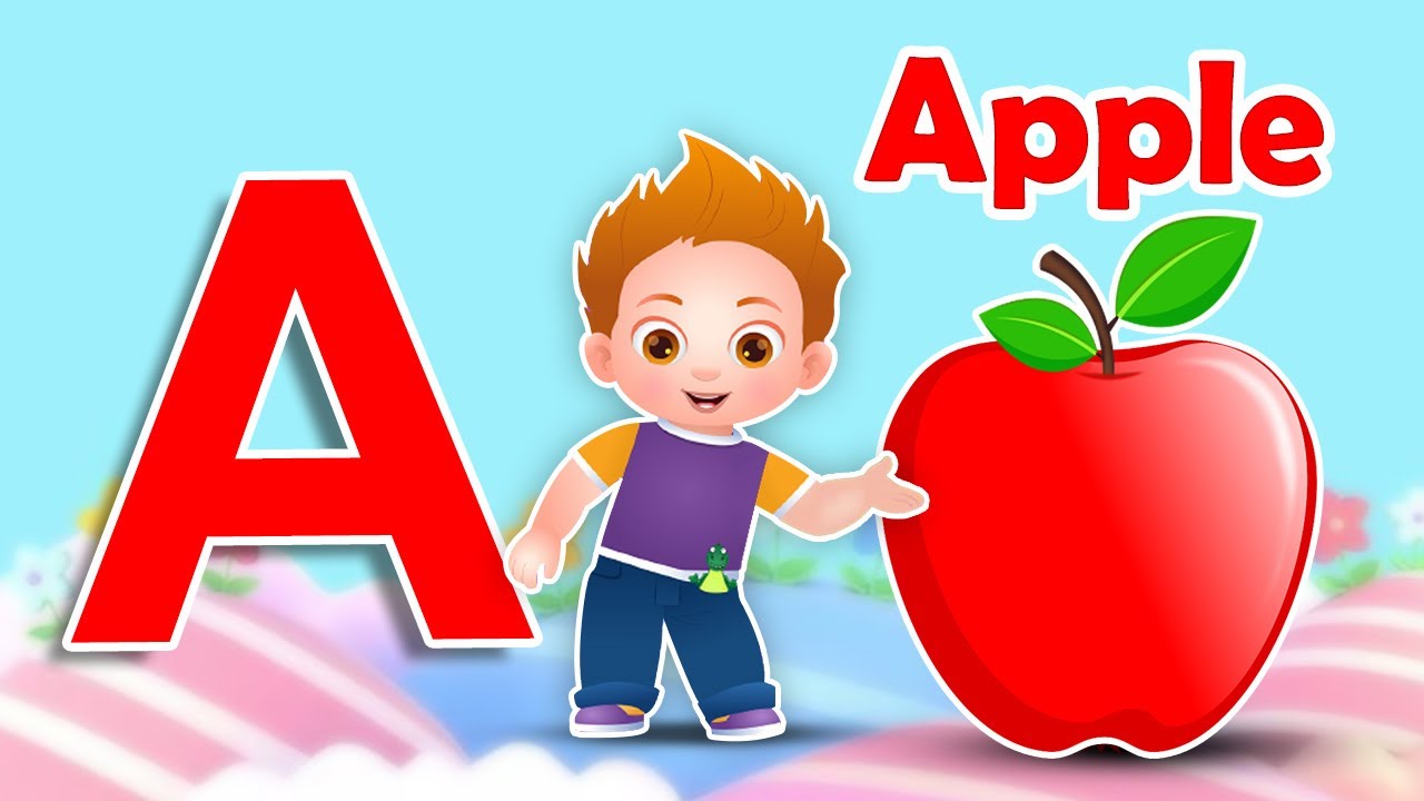 A for Apple, Abc Song, Phonics Song, Abcd Song, Rhymes Video, Abcd ...