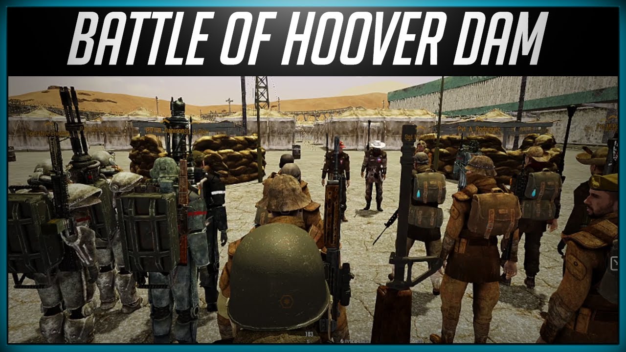 Battle of Hoover Dam | Arma 3 Fallout Aftermath - NCR 15th Company ...