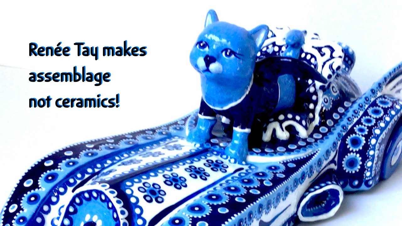 Assemblage Artist Turns Old Toys into Art - YouTube