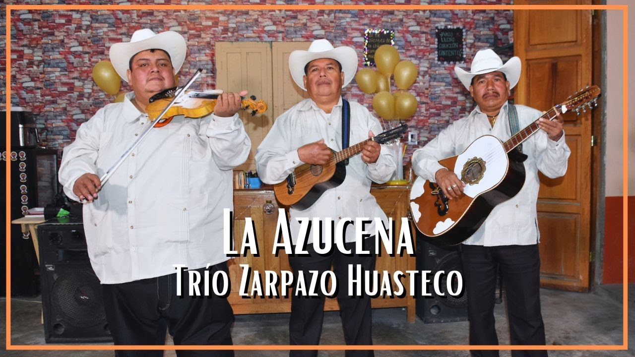 Trío Zarpazo Huasteco - La Azucena - YouTube