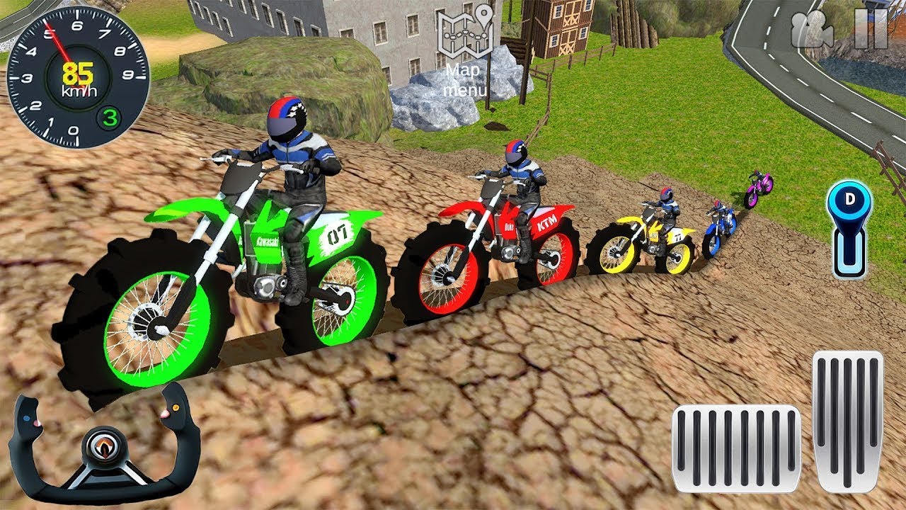 Motor Dirt Bike Racing Simulator 2025 - Off-Road Bike Stunt Driving 3D ...