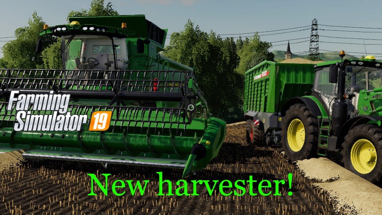 NEW HARVESTER! | Farming Simulator 19 Timelapse | The Old Stream Farm ...