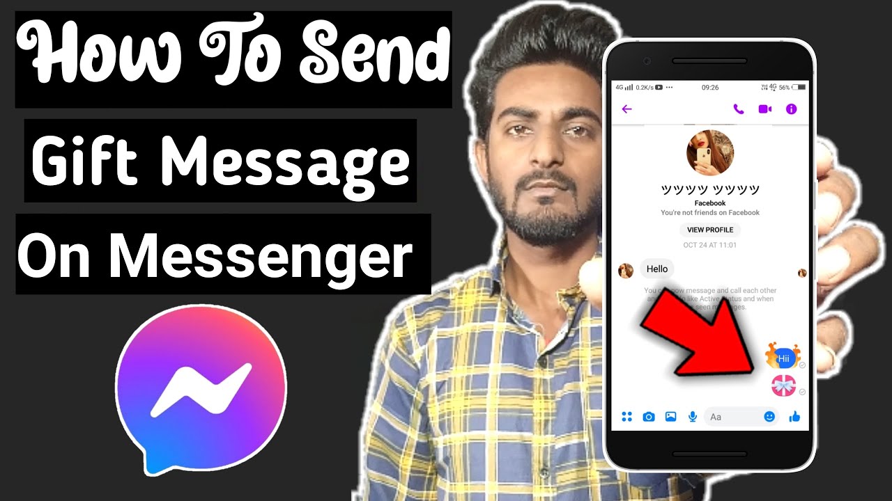 How to send gift message on facebook messenger | How to send gift ...