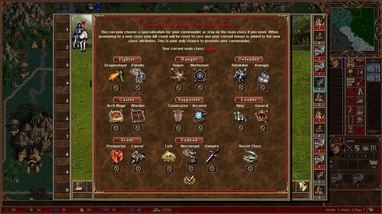 Advanced Classes Mod 1.09 Open Beta - play and test the new commander ...