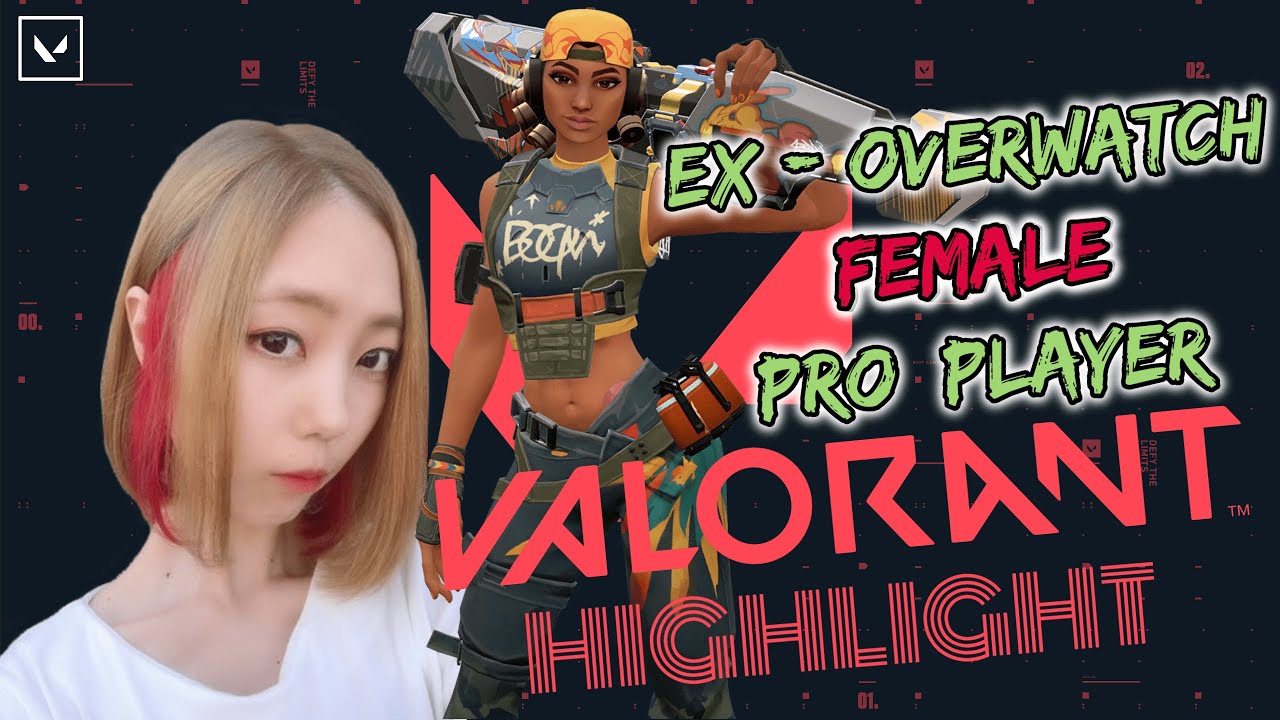 【VALORANT】ex-female pro player Valorant highlight#3 - YouTube