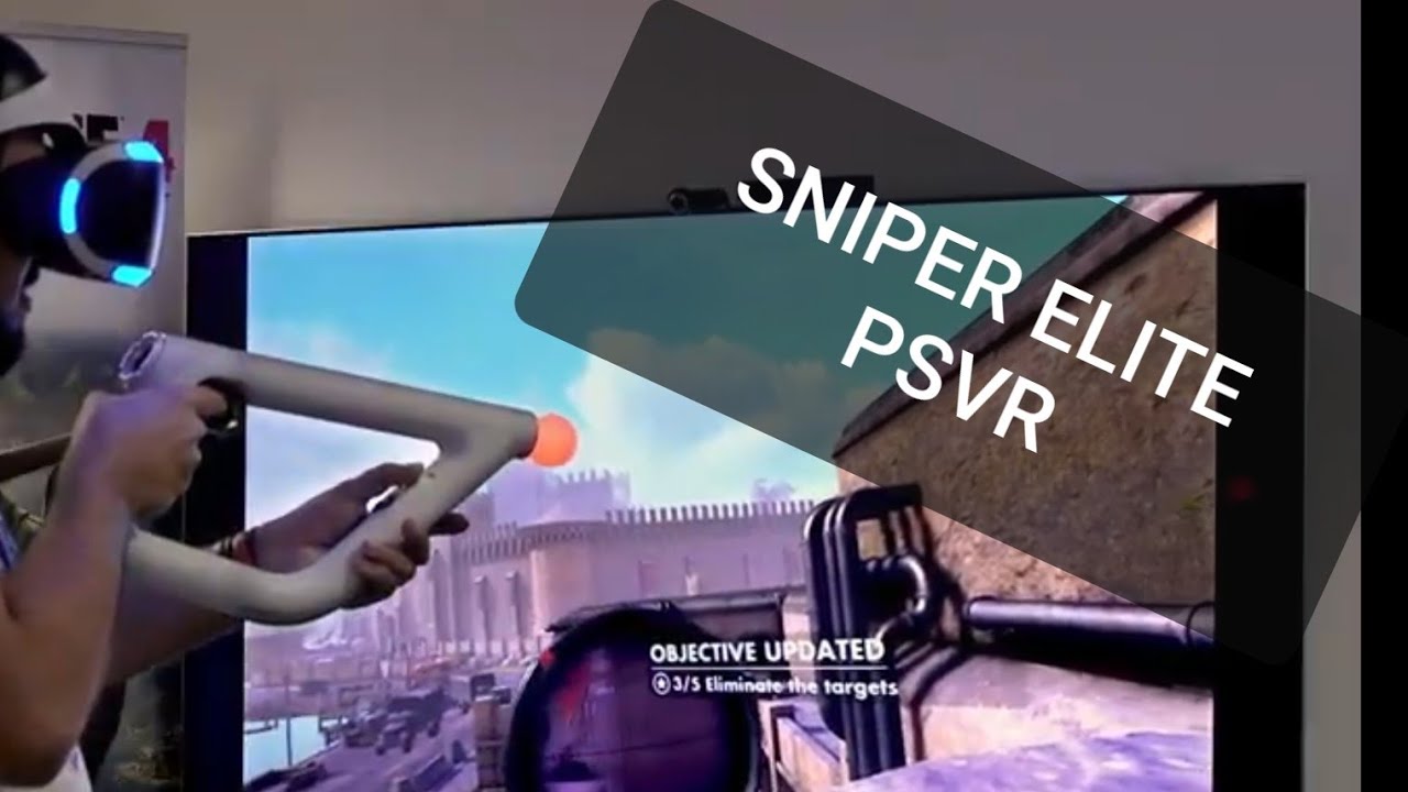 New Sniper Elite game is coming to PSVR! Will support Aim Controller ...