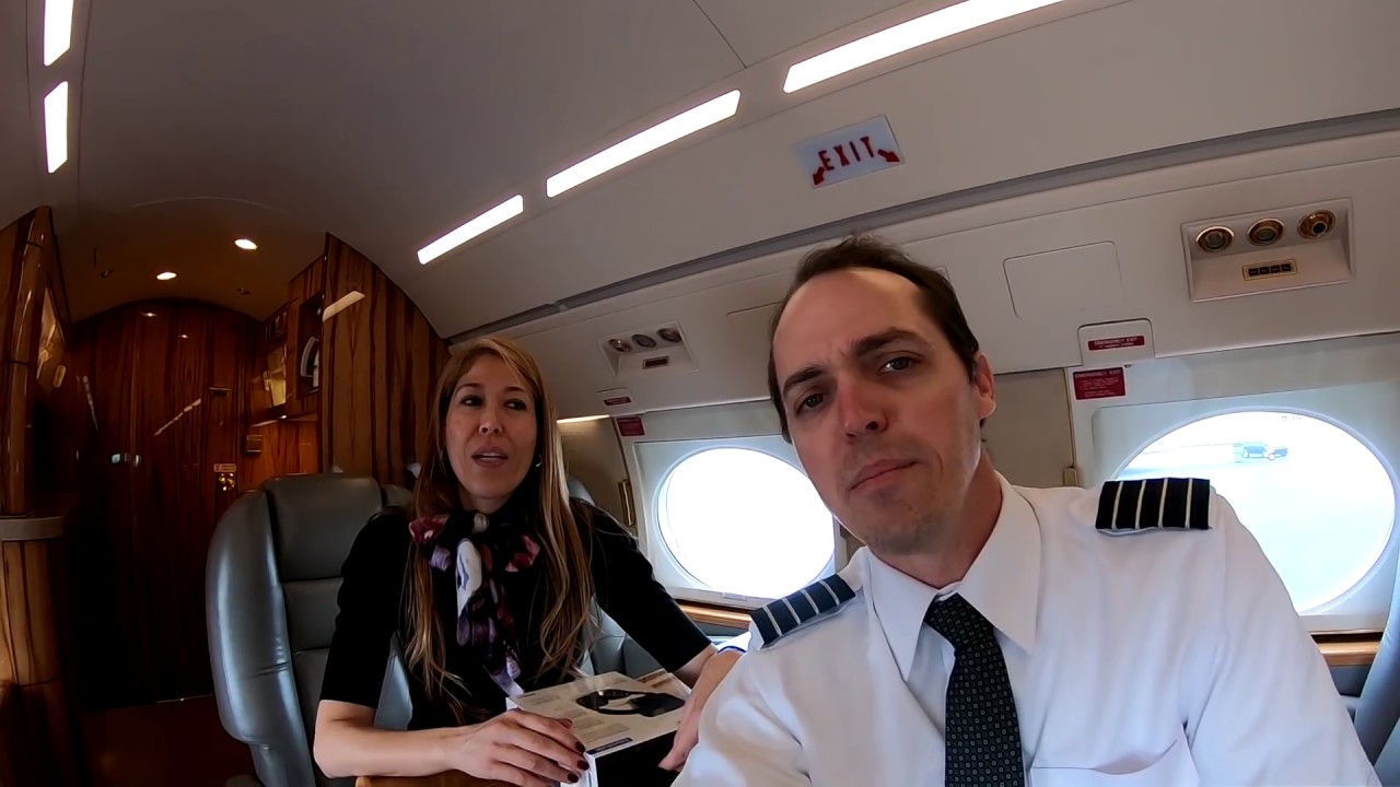 Gulfstream G-IV Flight To New Jersey - Cold Weather! - Pilot VLOG 43 ...