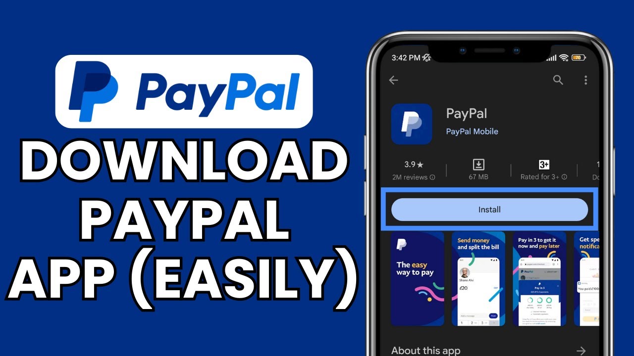 Install PayPal: How to Download the PayPal App? - YouTube