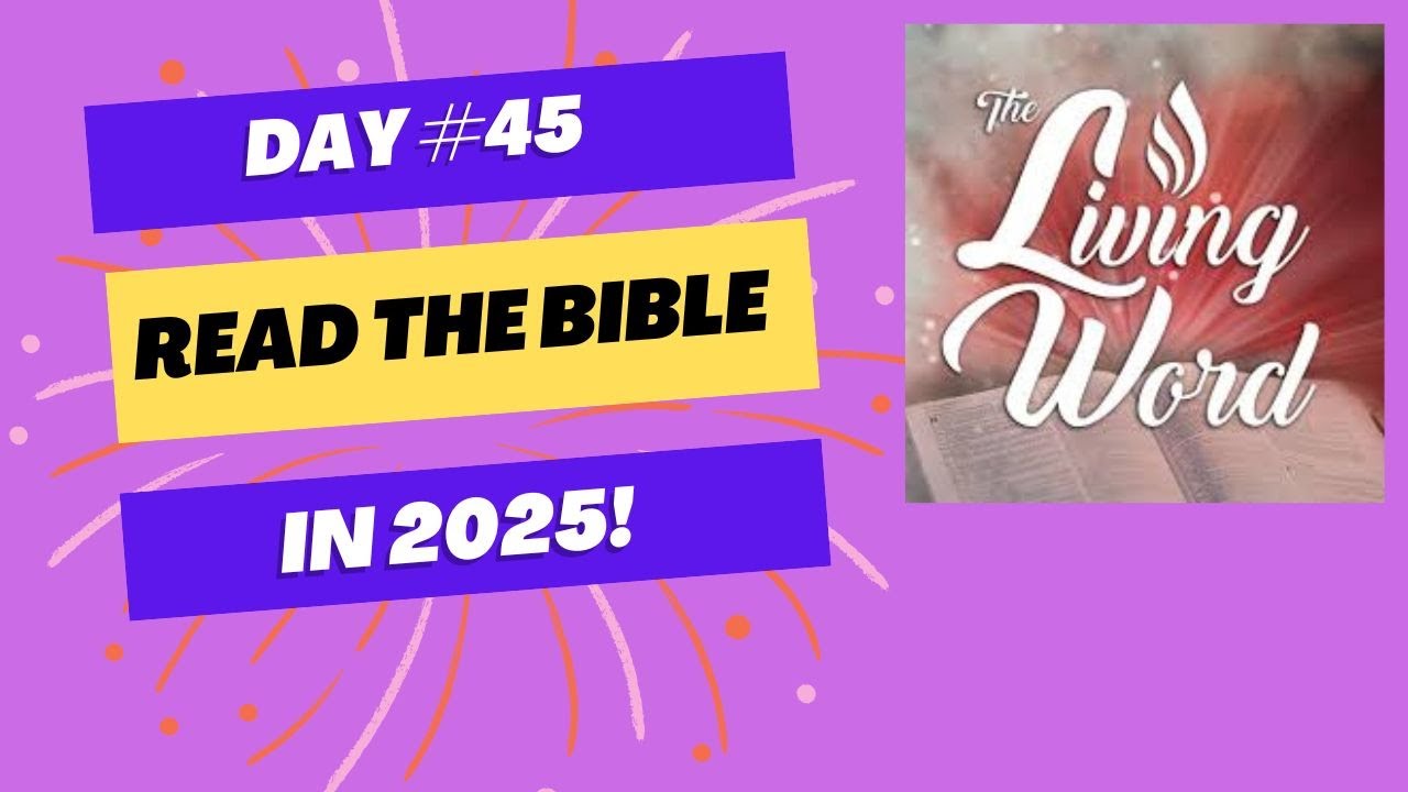DAY 45: Let's Read the Bible in a Year! Featuring Numbers 16 & 17 ...