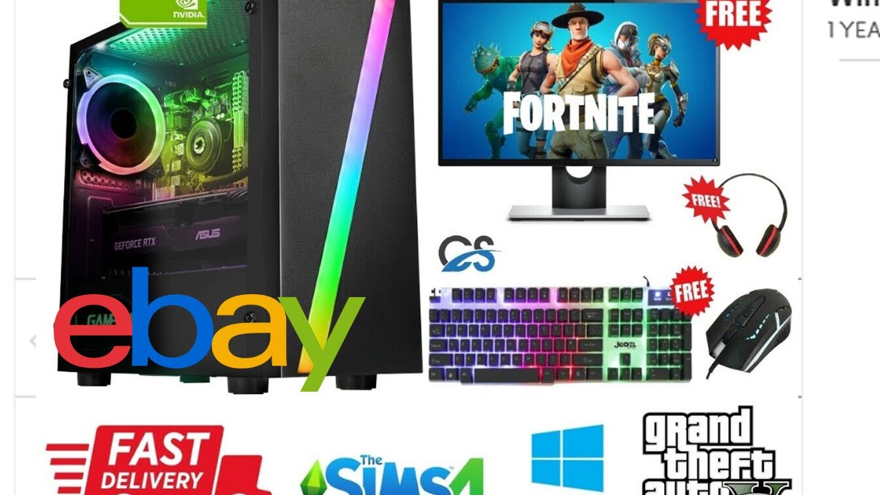 Playing Minecraft On A PC I Bought From Ebay - YouTube