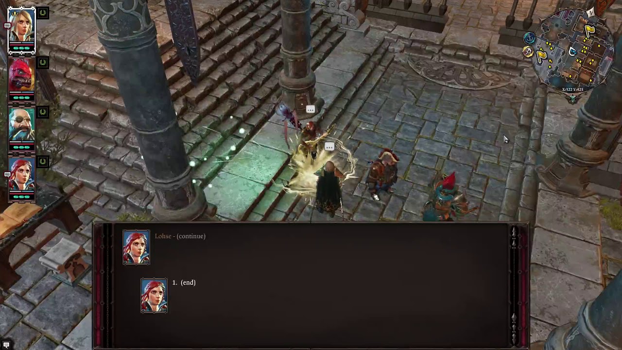Divinity: Original Sin 2 - Lohse performing her song - YouTube