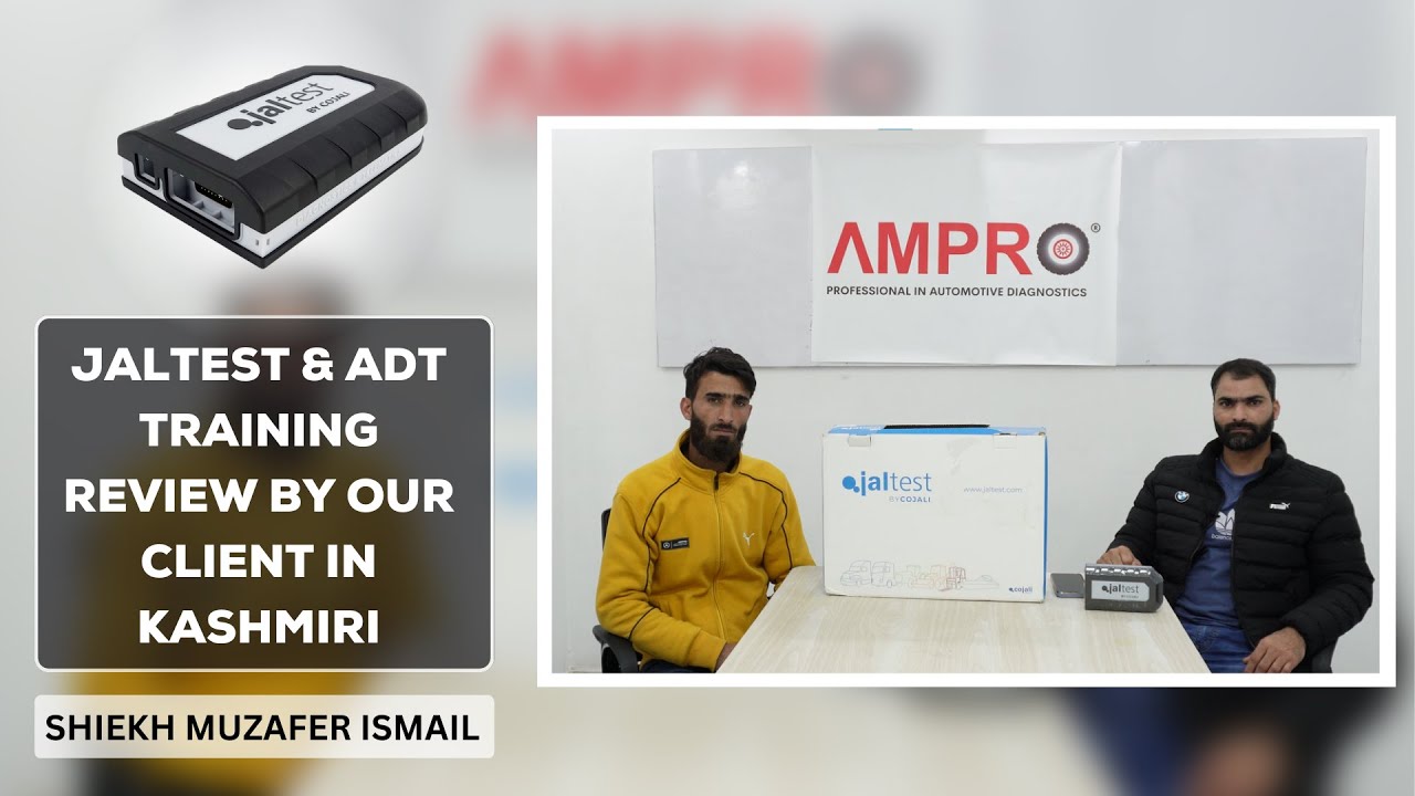 Jaltest & ADT Training Review by Our Client Shiekh Muzafer Ismail from ...