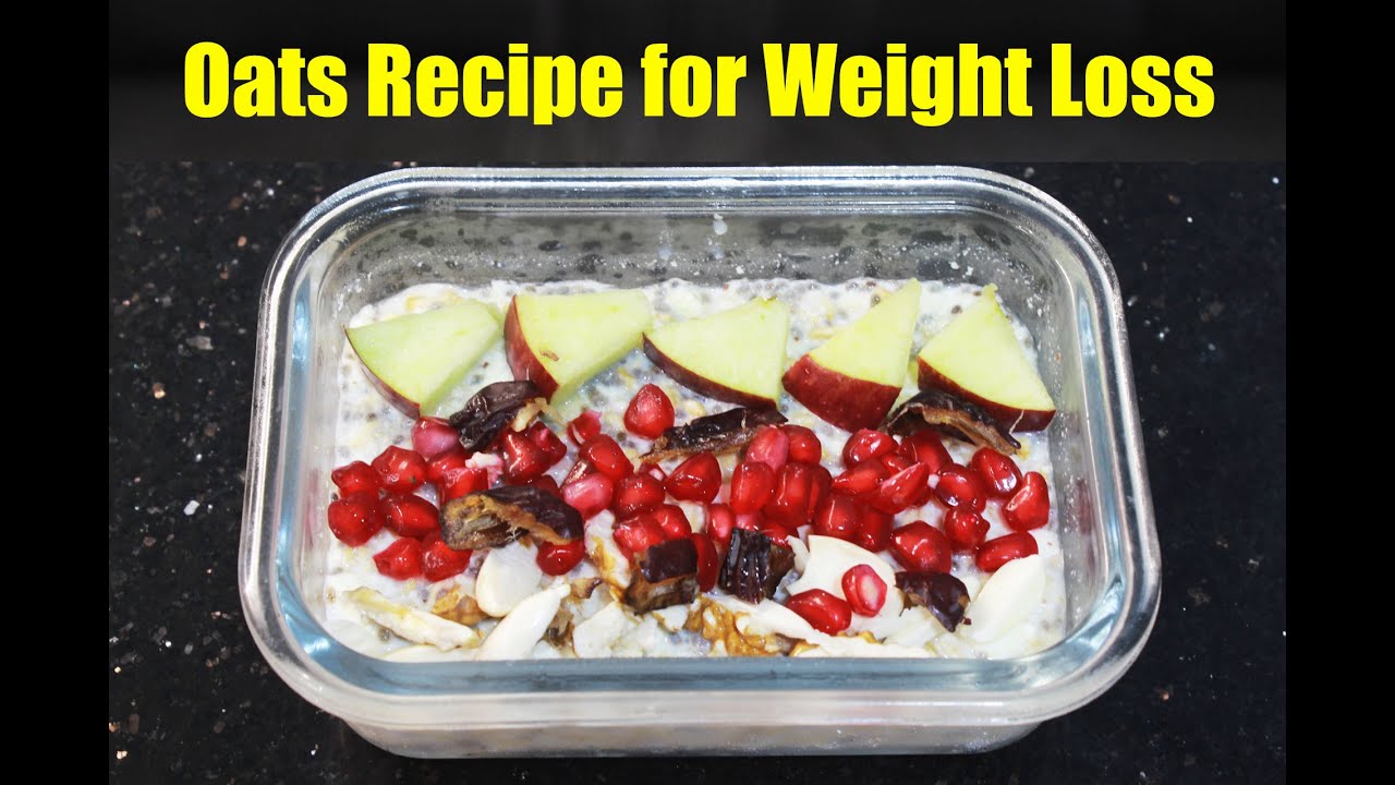 Overnight oats recipe | how to make oats recipe | Overnight Oats - Lose ...