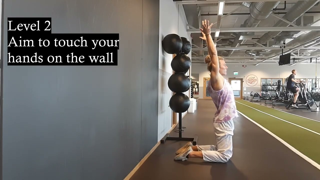 Kneeling back bend - YouTube