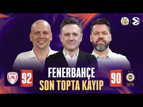 Olimpiakos 92-90 Fenerbahçe Tarfin, Braxton Key ve Shavon Shields'e Geçer Not | EuroLeague Gecesi
