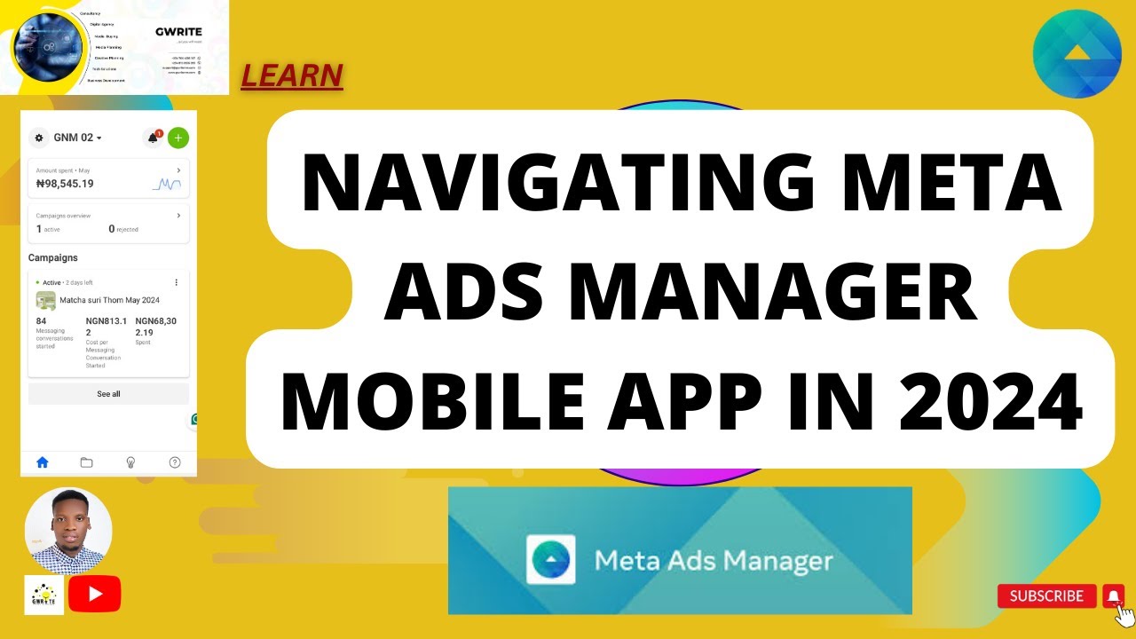 Navigating Meta Ads Manager Mobile App in 2024 - New Interface on Meta ...