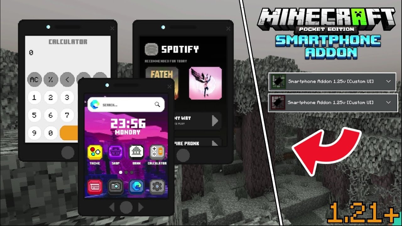 Smartphone Addon For Minecraft PE 1.21+ | Smartphone Addon For MCPE 1.21.51 | PS Gamer (RTX ...