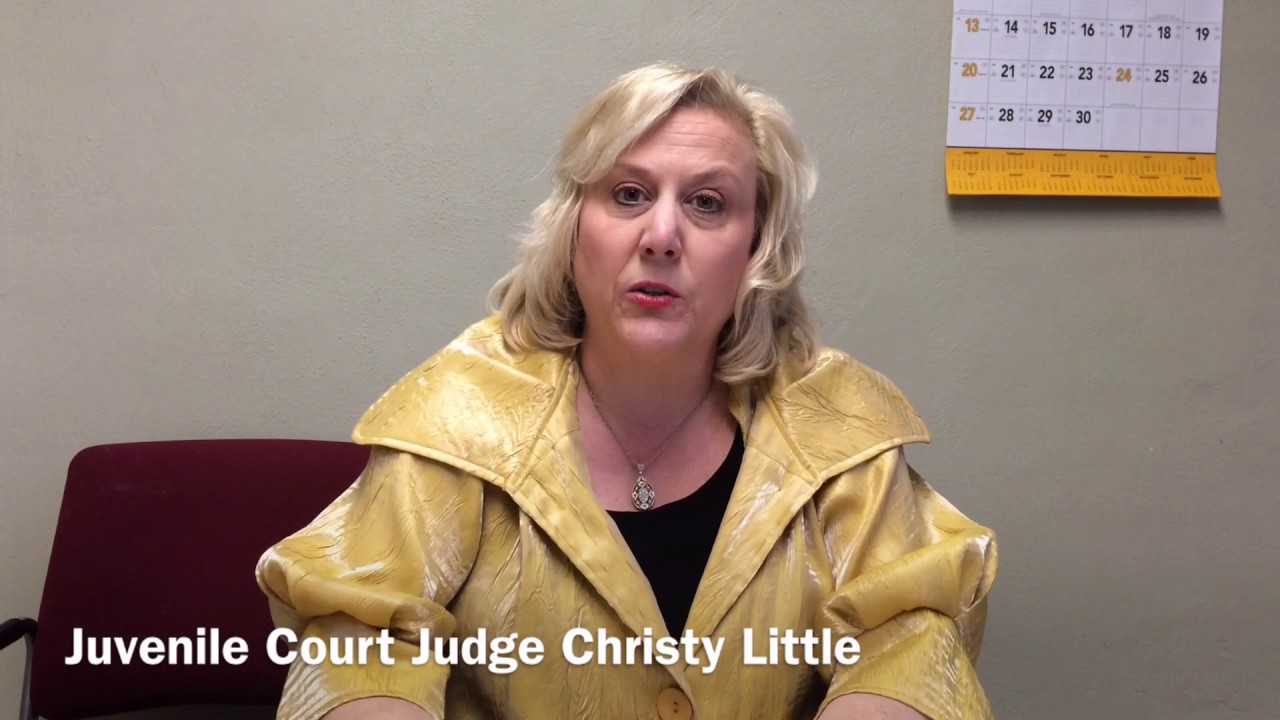VIDEO: Juvenile Court Judge Christy Little - YouTube