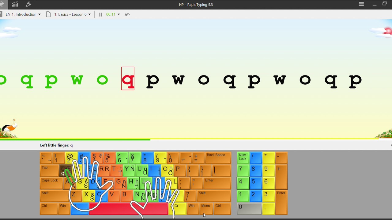 rapid typing - YouTube