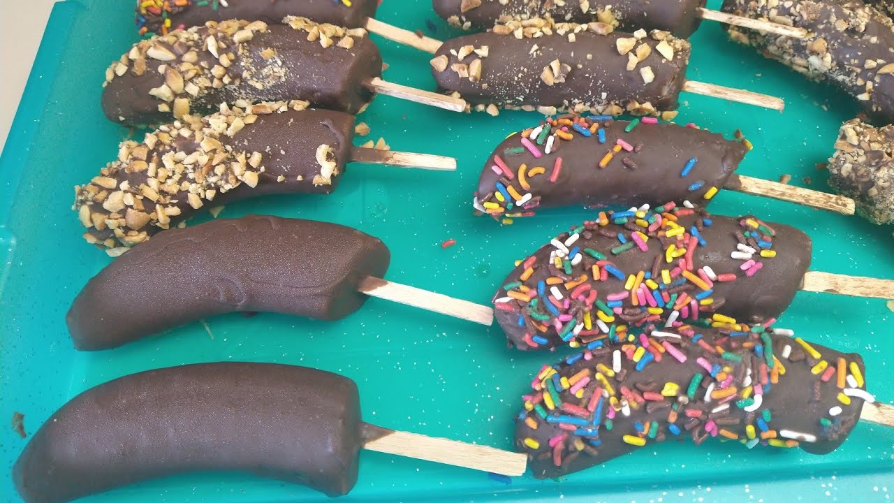 Chocobananos muy fácil de hacer. de 3 formas - YouTube