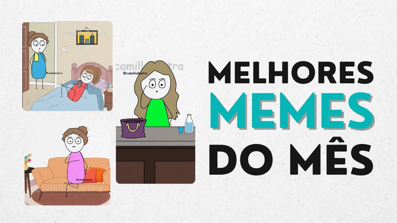 MELHORES MEMES DO MES - YouTube