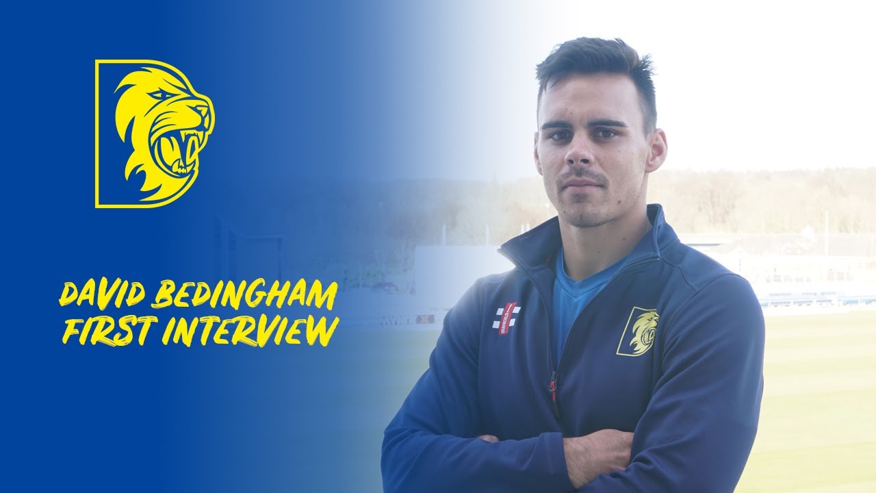 David Bedingham first interview at Durham Cricket - YouTube