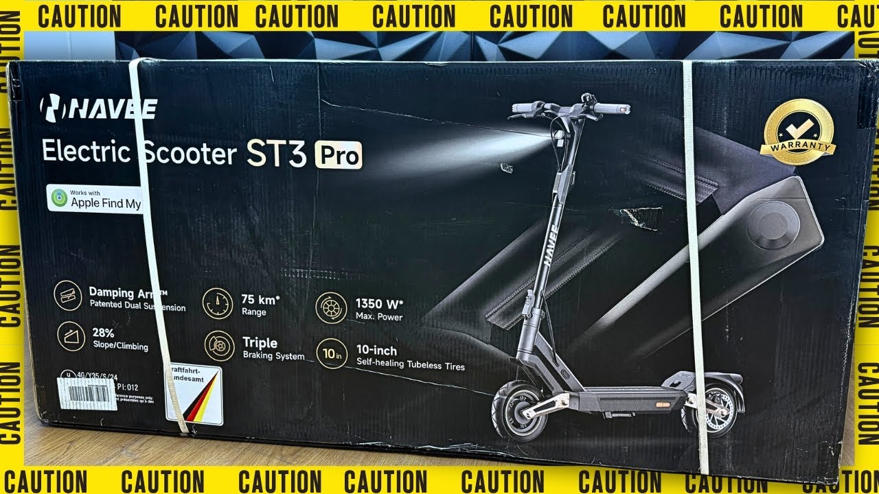 NAVEE ST3 Pro Unboxing: Wird er Ninebot & Xiaomi den Rang ablaufen? 🚀 #escooter #Review #Navee ...