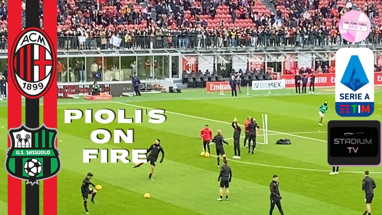 Pioli's on Fire - Milan 1-3 Sassuolo - YouTube