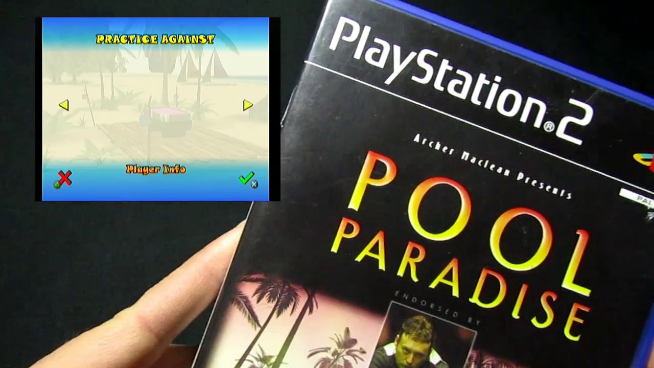 Pool Paradise - PS2/Playstation 2 Cover/Game - YouTube