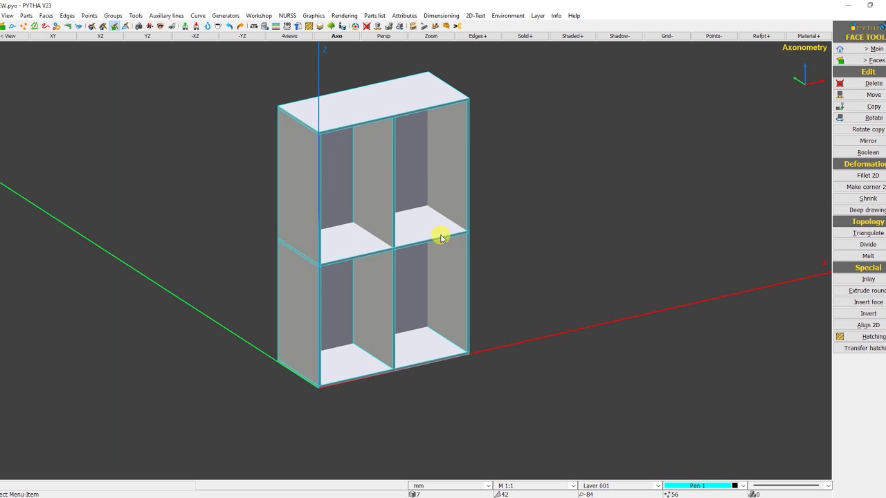 PYTHA Creating a Wardrobe - YouTube
