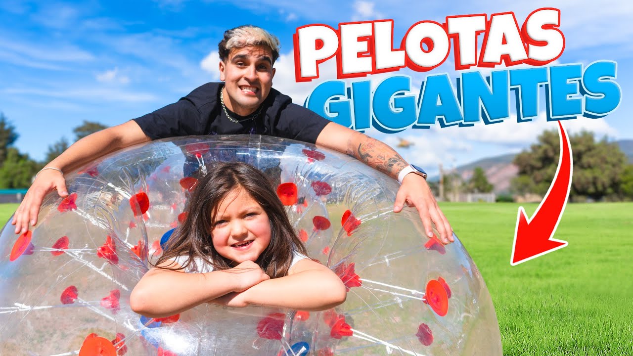 Gaste $11,000 en 4 pelotas gigantes para hacer locuras 😱 - YouTube