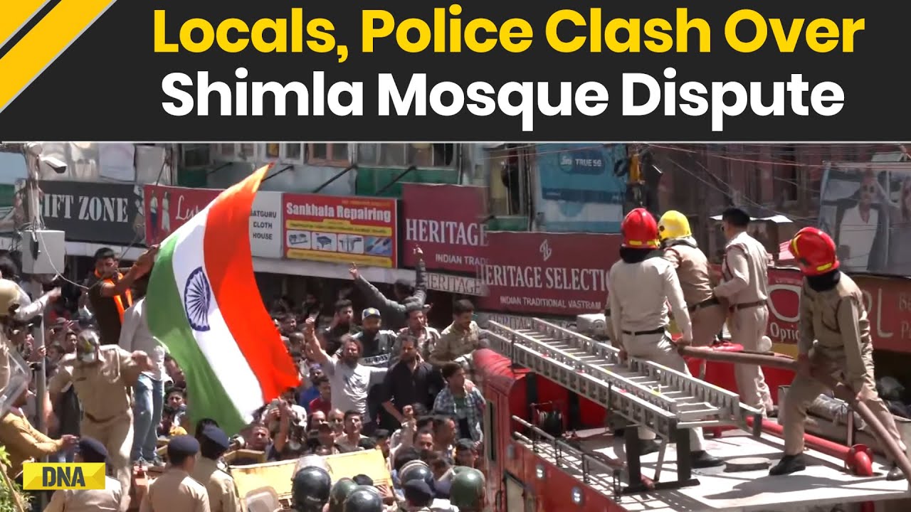 Shimla Mosque Row: Immense Protest in Shimla over 'Illegal Constructed ...