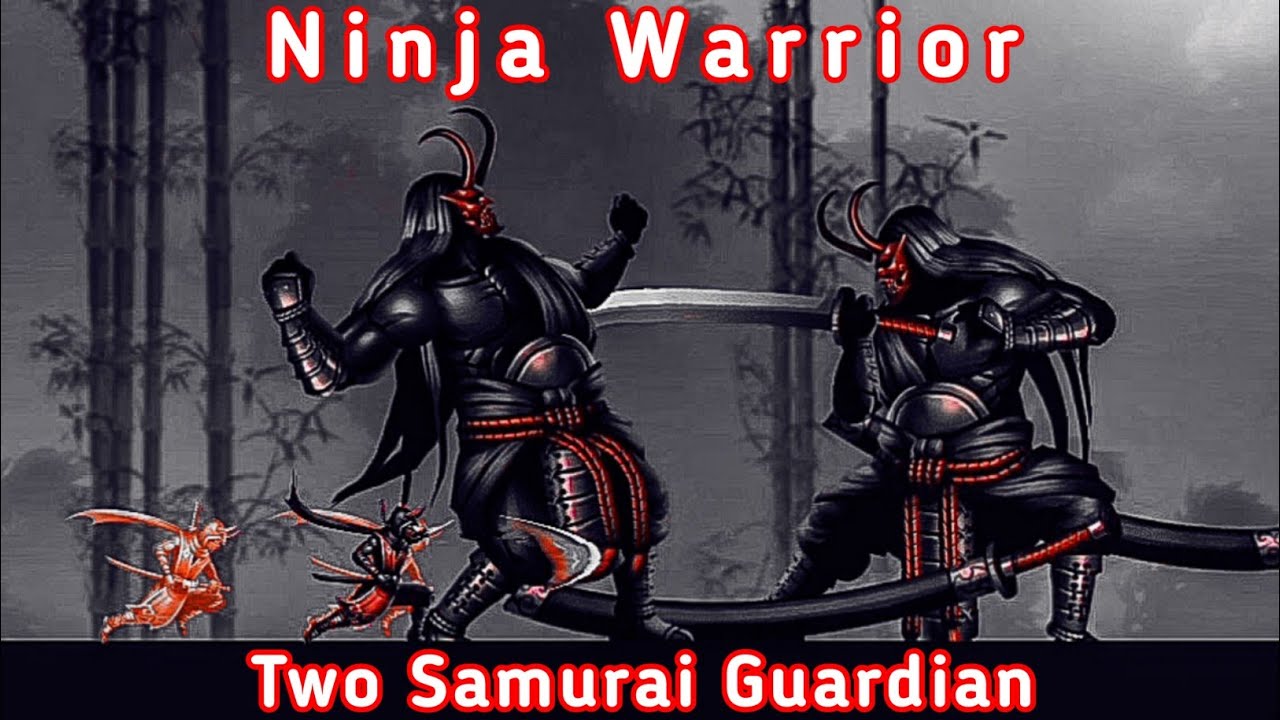 NINJA WARRIOR GAME TWO SAMURAI GUARDIAN BOSS - YouTube