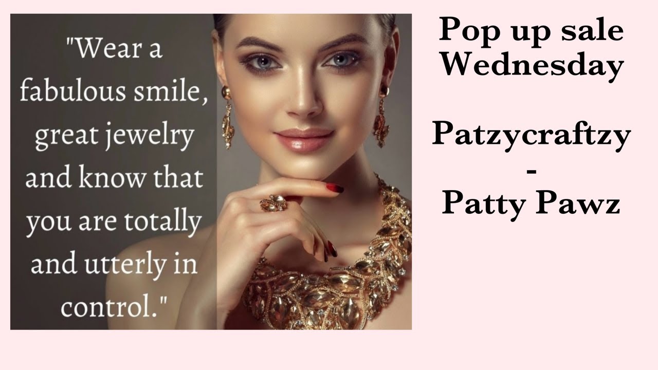 Wednesday pop up sale with Patty Pawz - YouTube