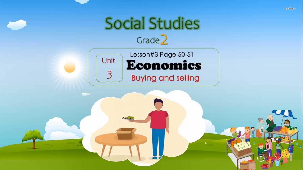 LESSON#3 UNIT 3 BUYING AND SELLING - SOCIAL STUDIES - GRADE 2 - YouTube