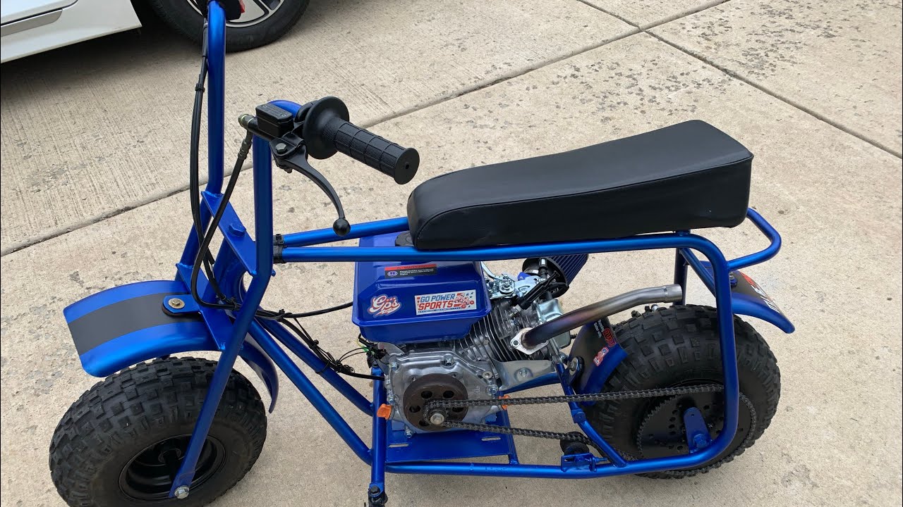 Doodlebug Mini bike project. - YouTube