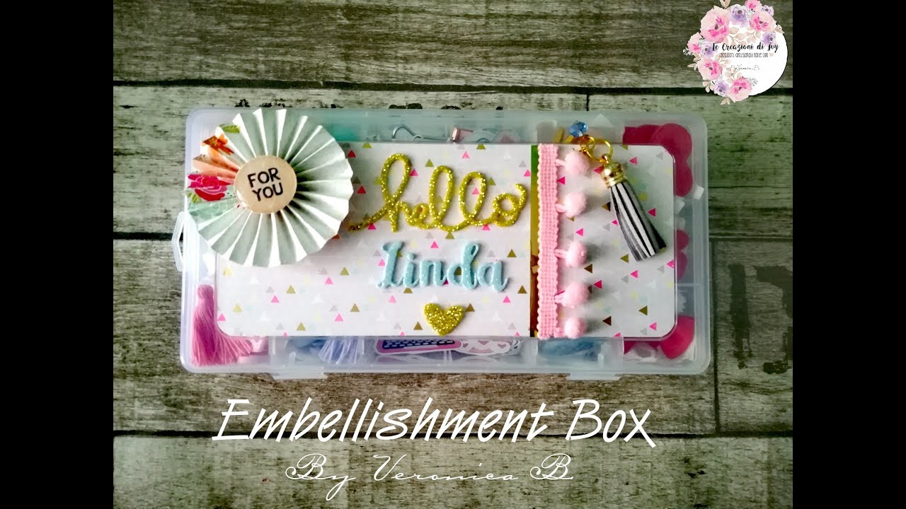 Embellishment Box - Idea! - YouTube