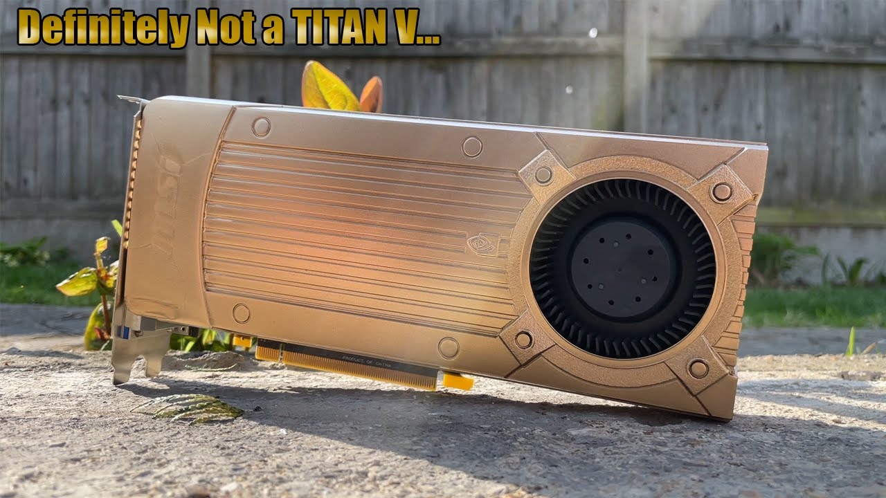 I Bought a GOLD Graphics Card... - YouTube