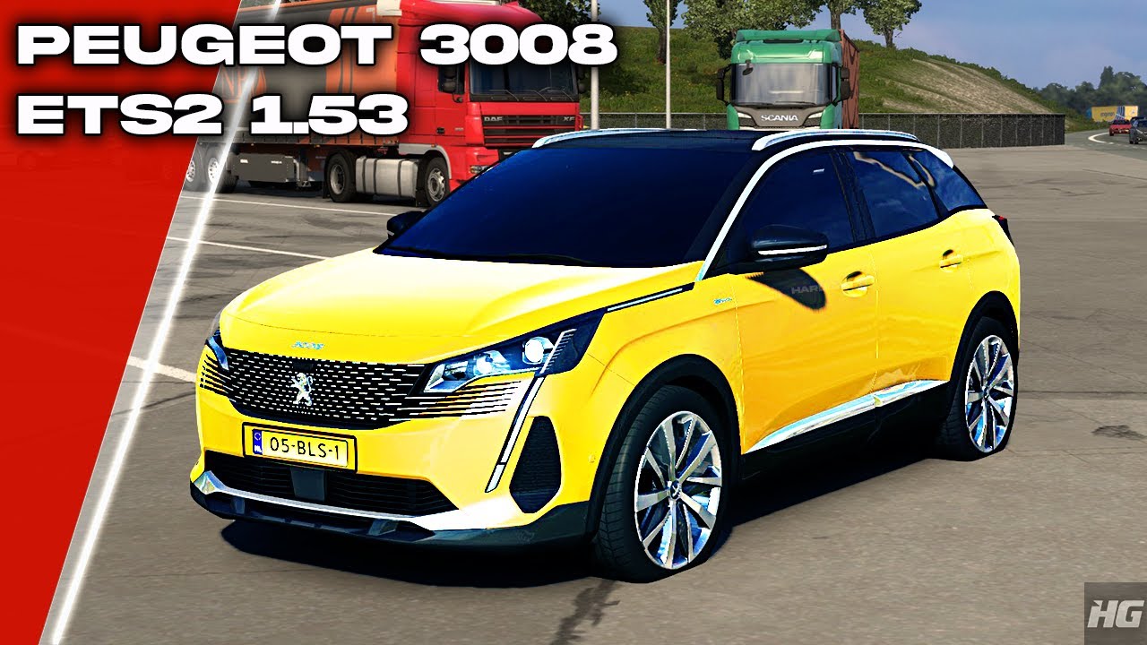 Peugeot 3008 2021 (ETS2 1.53) | Euro Truck Simulator 2 | ETS 2 | Car ...