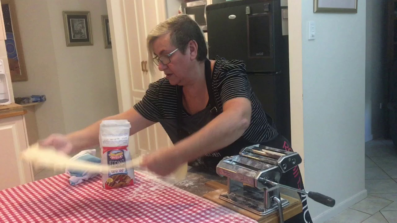 How to make Nonna’s Pasta Part 2 - YouTube