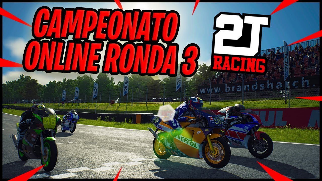 🔥 RIDE 3 CAMPEONATO ONLINE 2T RACING RONDA 3 BRANDS HATCH 🔥 - YouTube