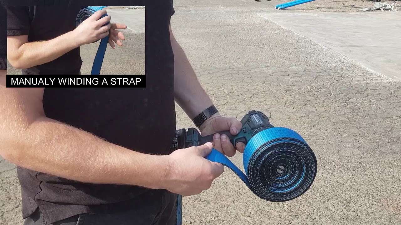 Heavy Duty Strap Winder SW50 - YouTube