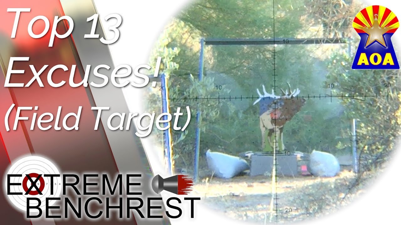 American Field Target Excuses! - Extreme Benchrest - YouTube